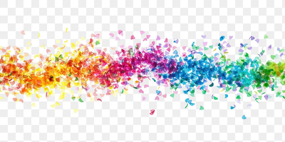 PNG Colorful abstract confetti explosion | Free PNG - rawpixel