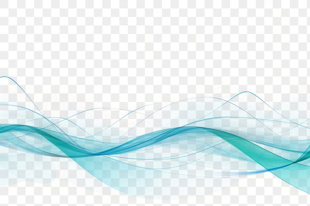 PNG Abstract blue wave design | Free PNG - rawpixel