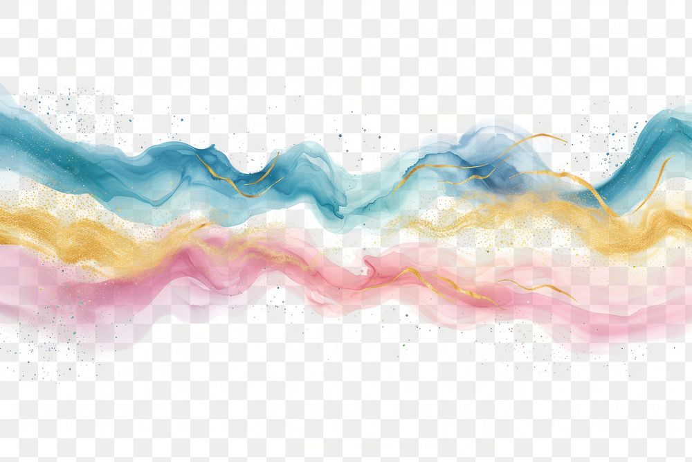 PNG River border backgrounds painting | Free PNG - rawpixel