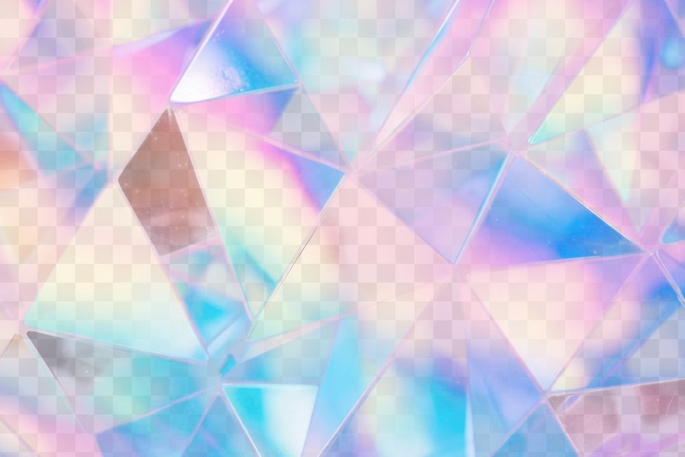 Vibrant geometric prism png overlay | Free PNG - rawpixel
