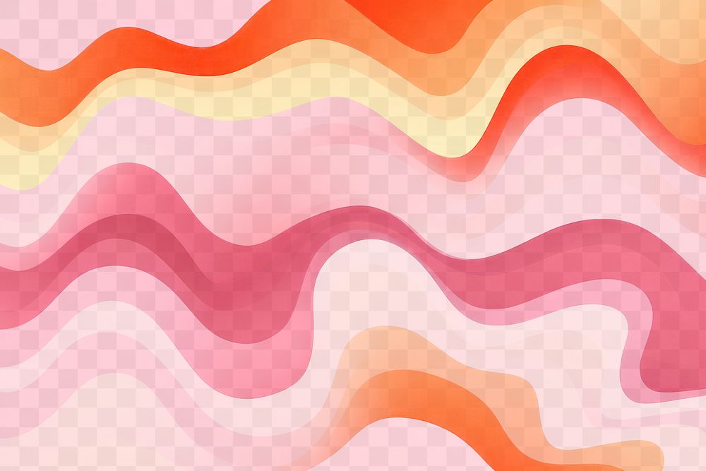 PNG vibrant abstract wave pattern, | Free PNG - rawpixel