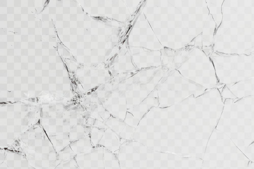 Cracked glass abstract png texture | Premium PNG - rawpixel