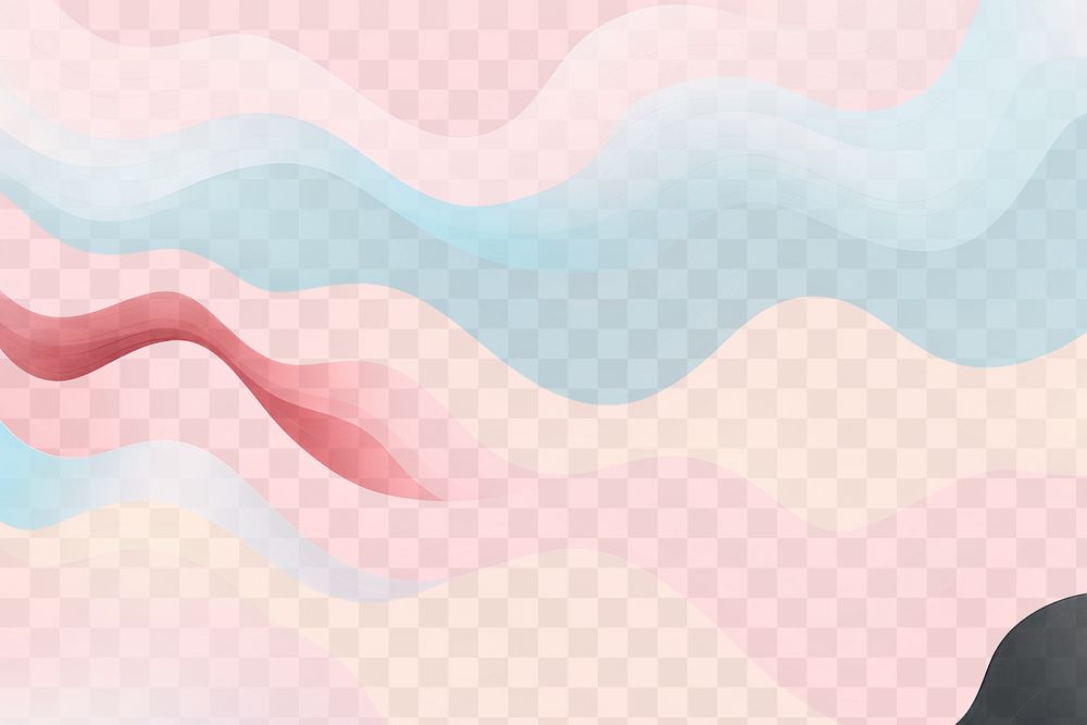 Colorful abstract wavy png overlay | Free PNG - rawpixel
