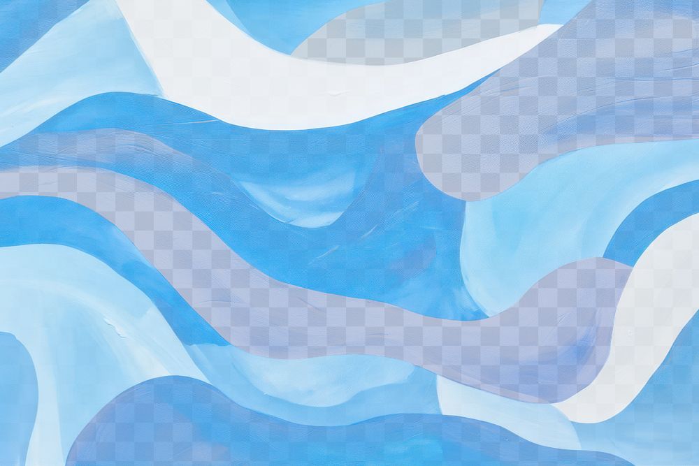 Abstract blue wave pattern png | Free PNG - rawpixel