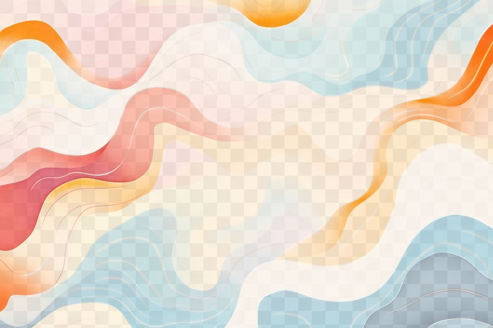 Colorful abstract wave pattern png | Free PNG - rawpixel