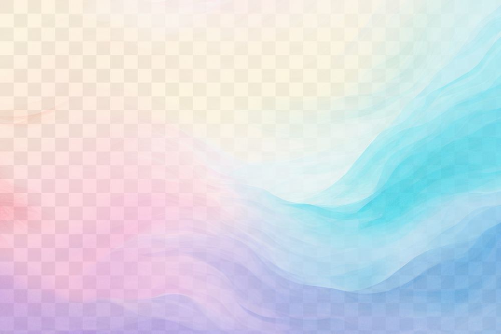 Colorful abstract gradient waves png | Free PNG - rawpixel