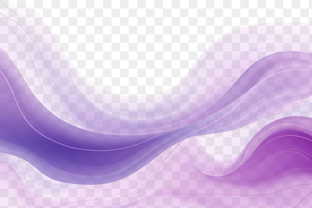 Vibrant abstract purple wave png | Free PNG - rawpixel