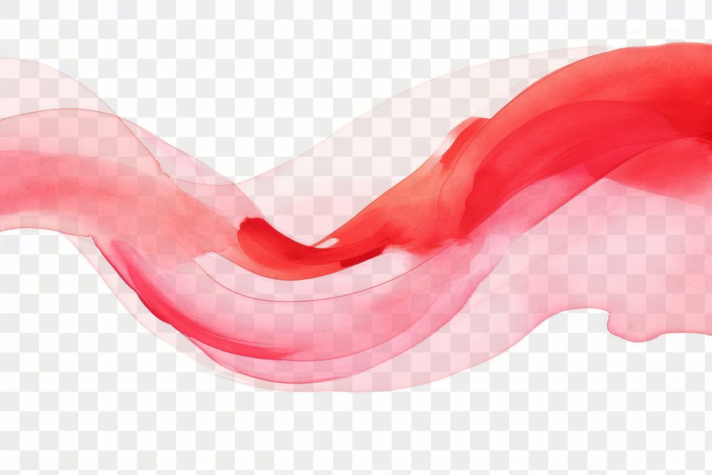 Vibrant abstract red wave png | Free PNG - rawpixel