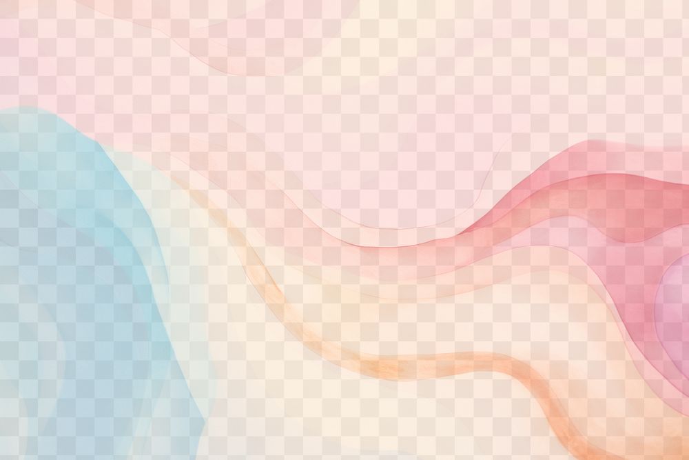 Colorful abstract wave png overlay | Free PNG - rawpixel