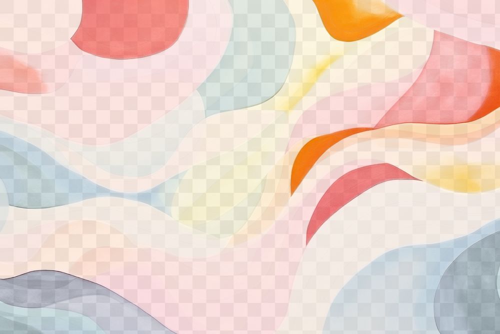 Colorful abstract wave pattern png | Free PNG - rawpixel