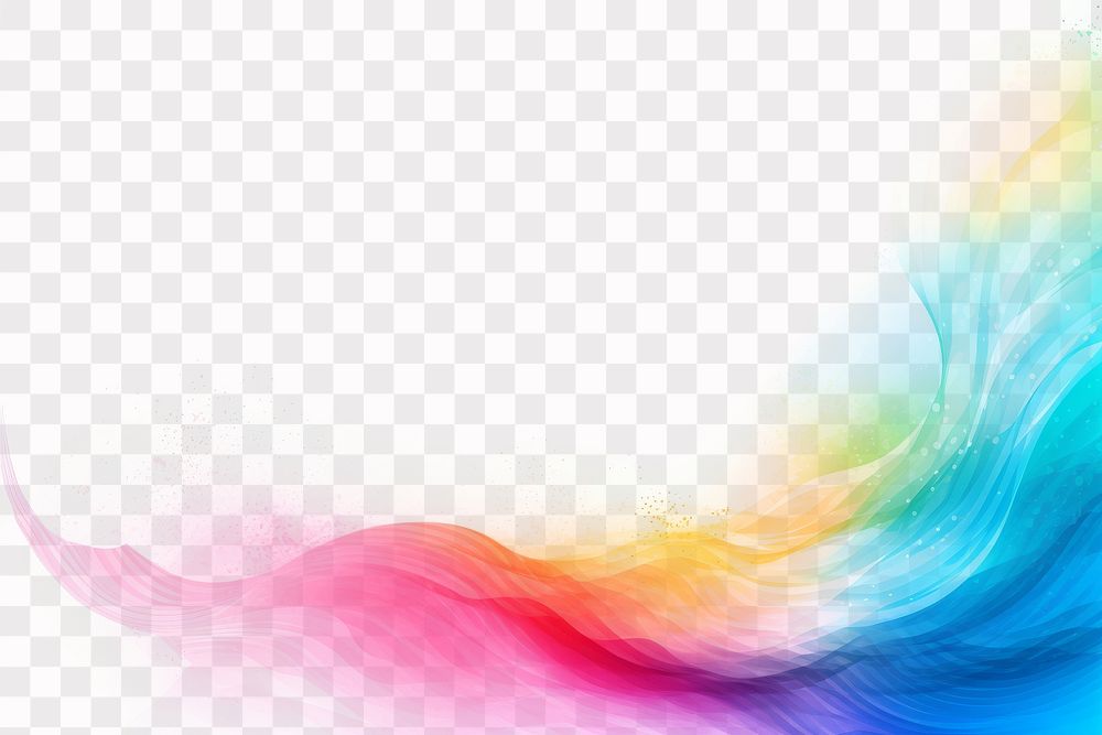 Vibrant abstract colorful wave png | Free PNG - rawpixel