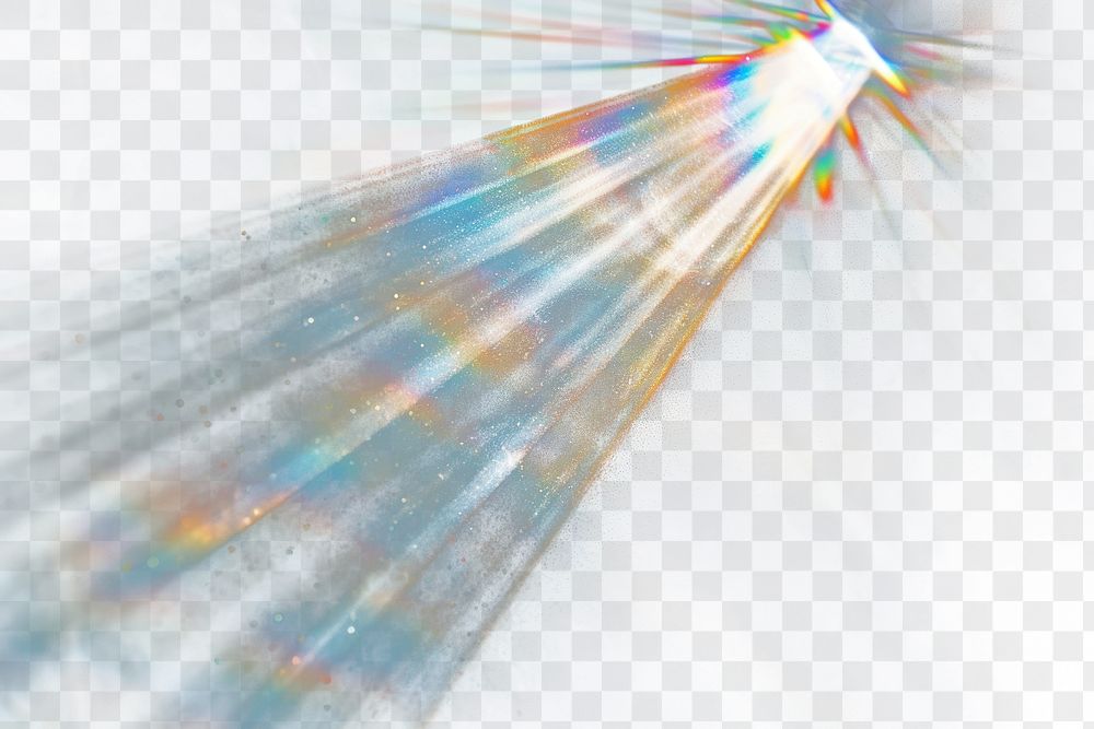 Colorful beams png light overlay | Free PNG - rawpixel