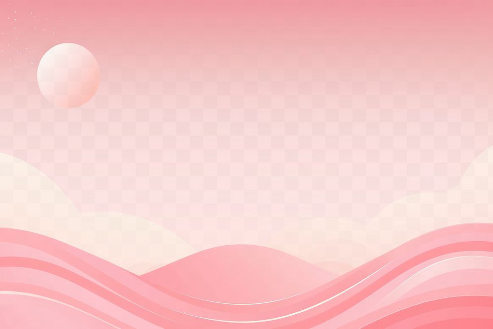 PNG pink abstract landscape illustration, | Free PNG - rawpixel