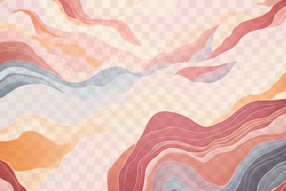 Vibrant abstract wavy layers png | Free PNG - rawpixel