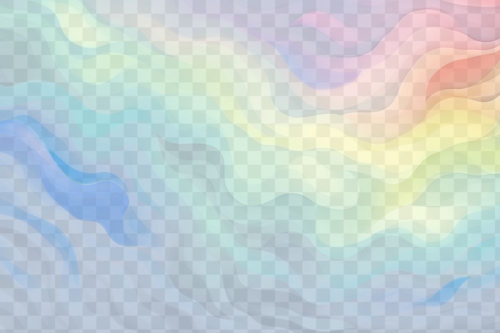 Colorful abstract wave pattern png | Free PNG - rawpixel