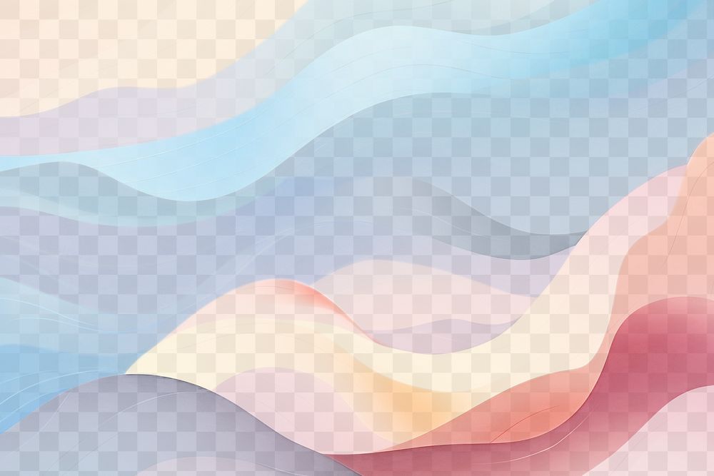 Colorful abstract wave pattern png | Free PNG - rawpixel