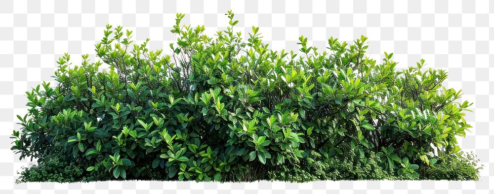PNG Bush border plant nature | Free PNG - rawpixel
