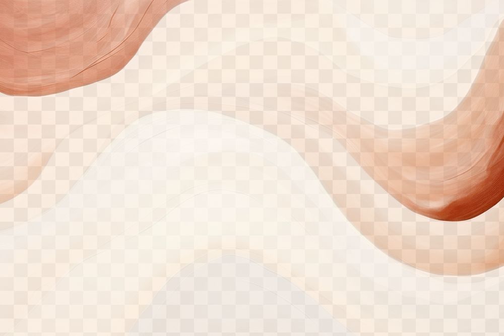 Abstract wavy beige brown png | Free PNG - rawpixel