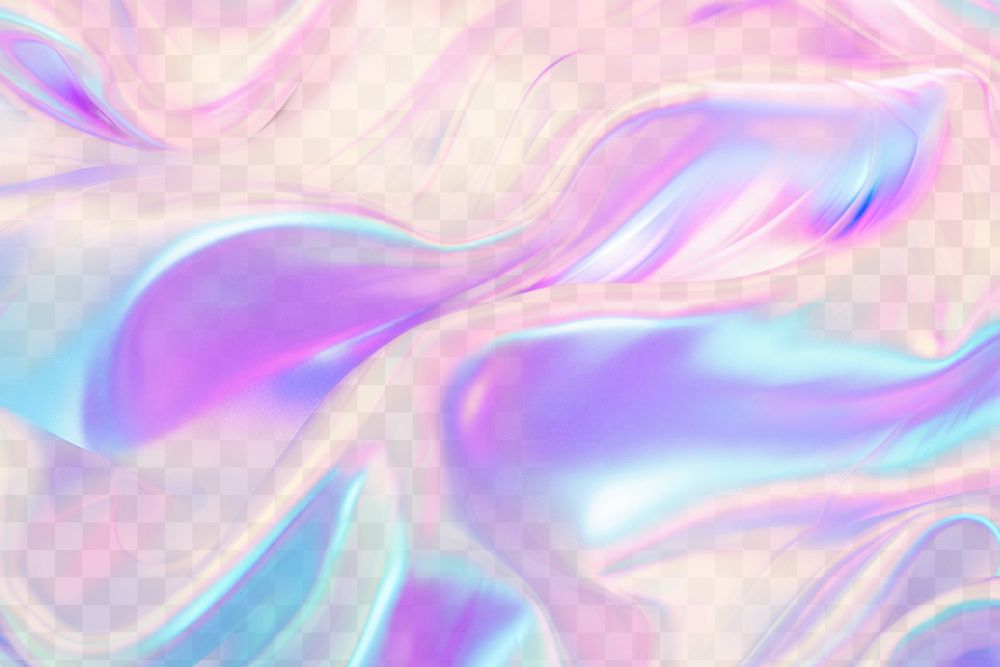 Vibrant iridescent abstract png overlay | Free PNG - rawpixel