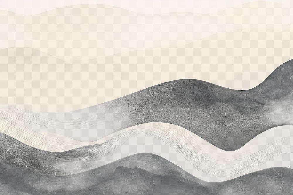 Abstract waves neutral tones png | Free PNG - rawpixel