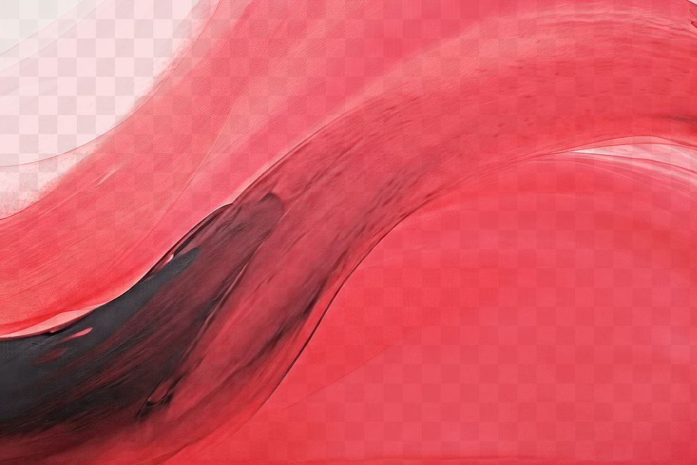 Vibrant abstract red waves png | Free PNG - rawpixel