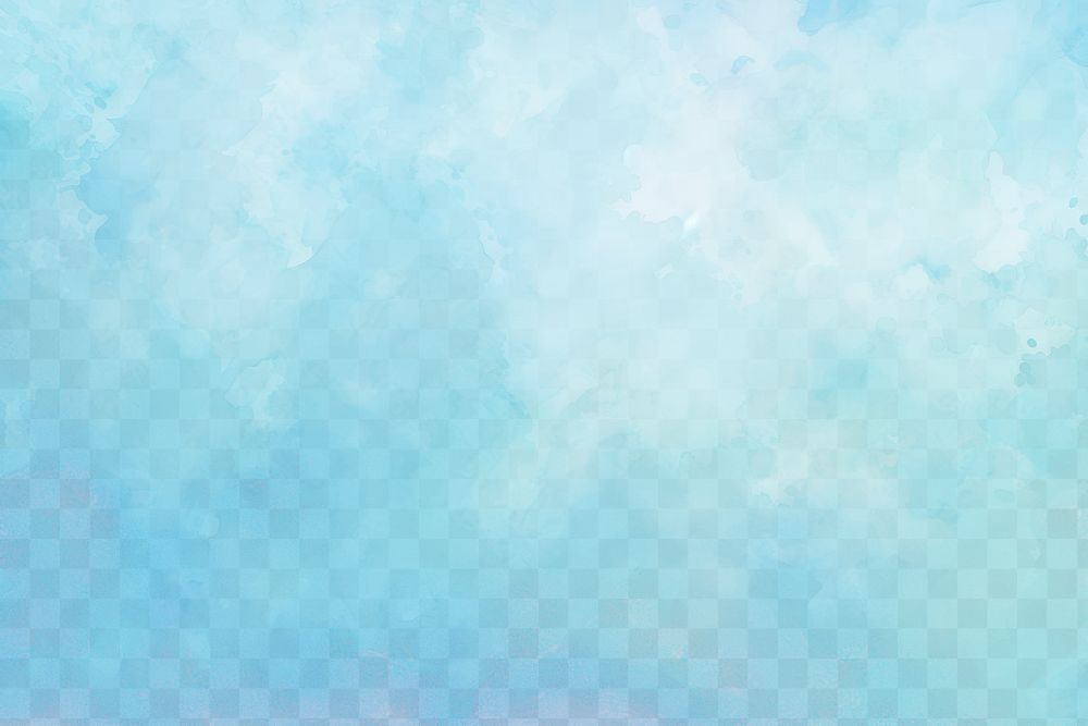 Abstract watercolor blue gradient png | Free PNG - rawpixel