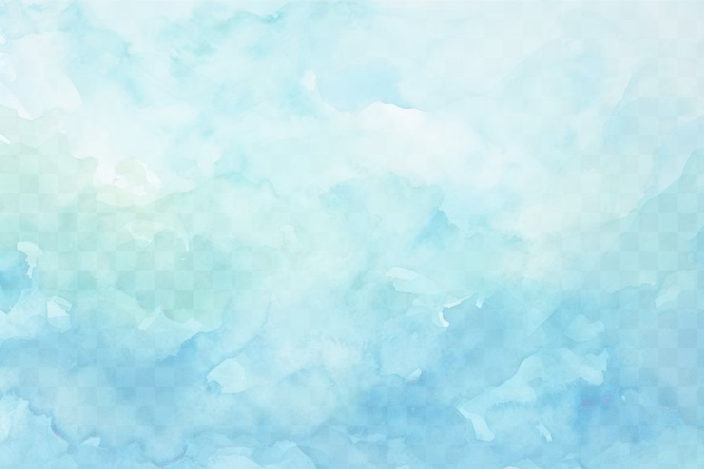 Abstract watercolor blue green png | Free PNG - rawpixel