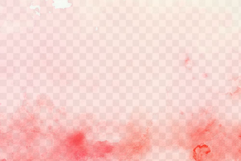 Vibrant red watercolor png overlay | Free PNG - rawpixel