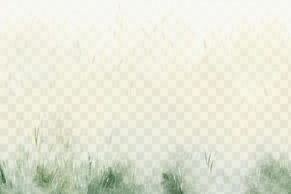 Watercolor grassy field png paint | Free PNG - rawpixel