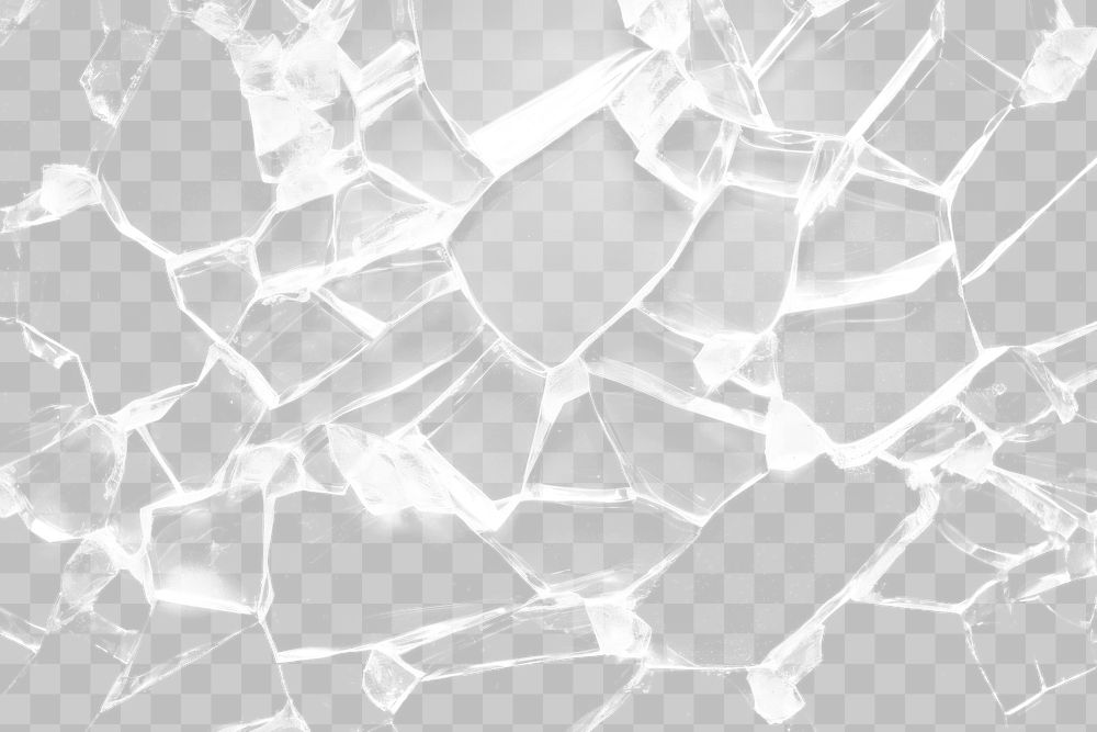 Abstract shattered glass png texture | Free PNG - rawpixel