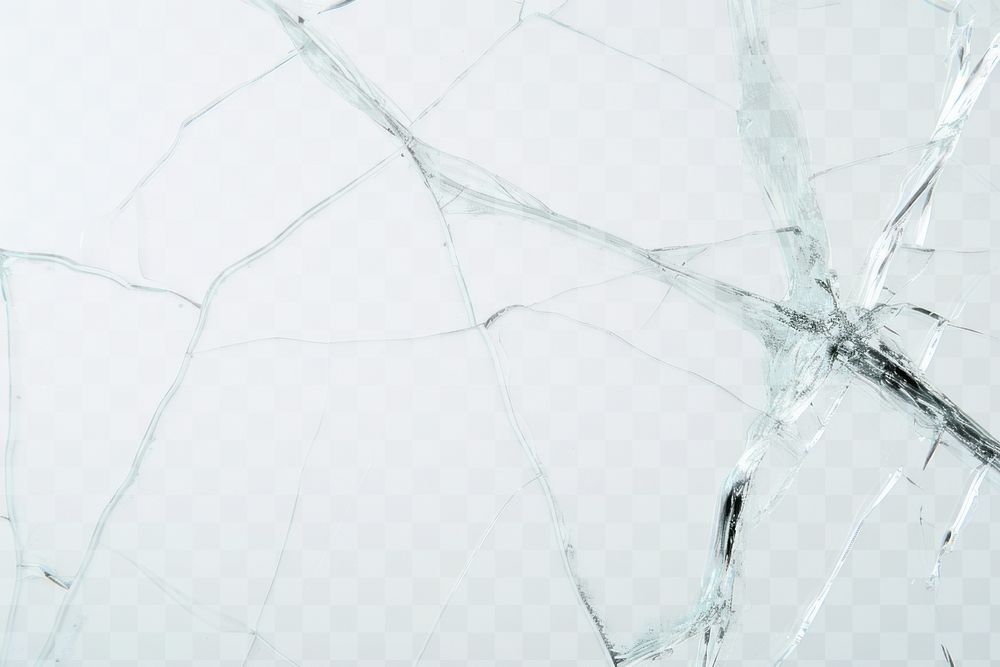 Cracked glass abstract png texture | Free PNG - rawpixel