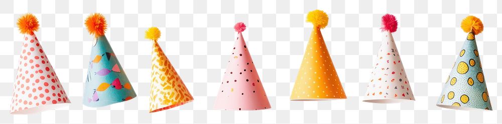 PNG Party hats celebration accessories | Free PNG - rawpixel
