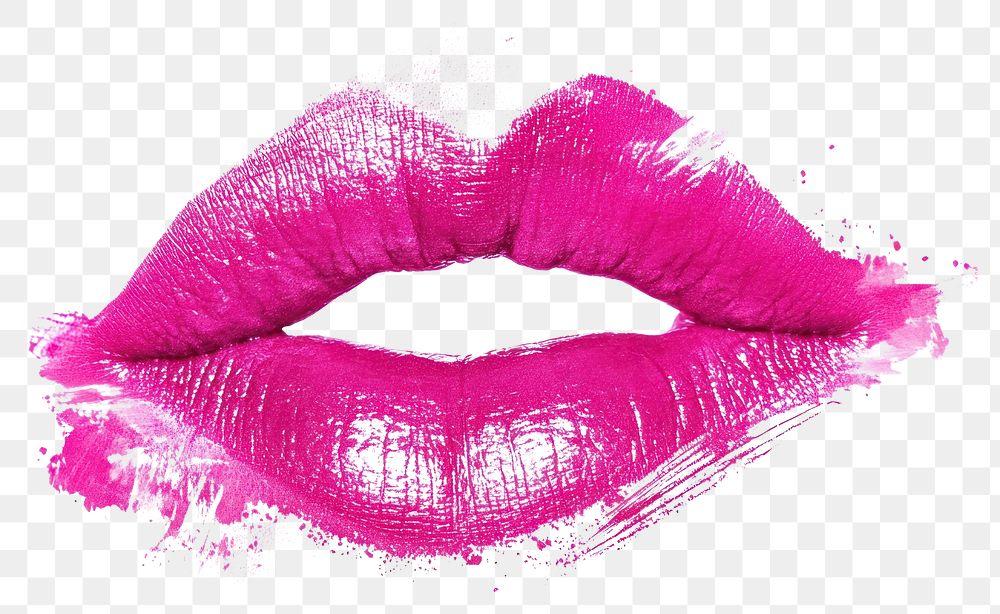 PNG Pink lips imprint cosmetics | Free PNG - rawpixel
