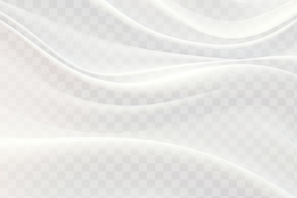 Elegant abstract white waves png | Free PNG - rawpixel