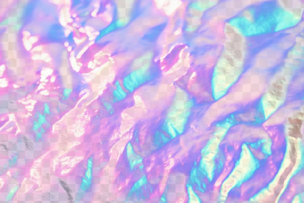 Vibrant iridescent abstract png overlay | Free PNG - rawpixel