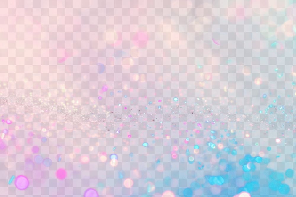 Vibrant glitter bokeh png overlay | Free PNG - rawpixel