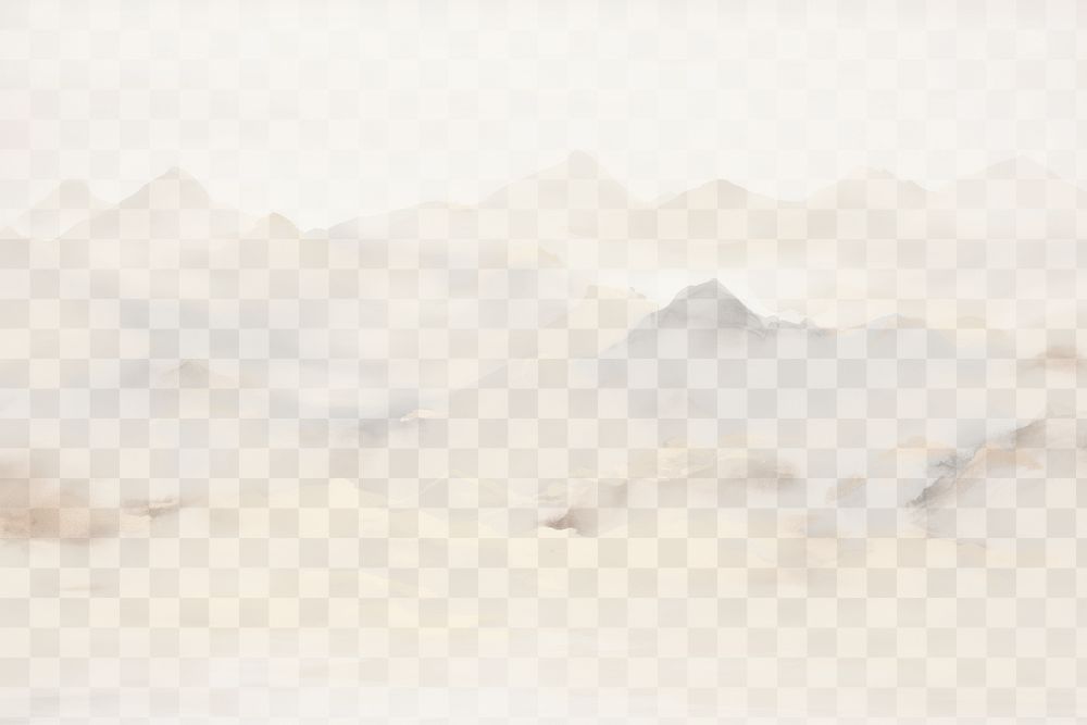 Serene abstract mountain png paint | Free PNG - rawpixel