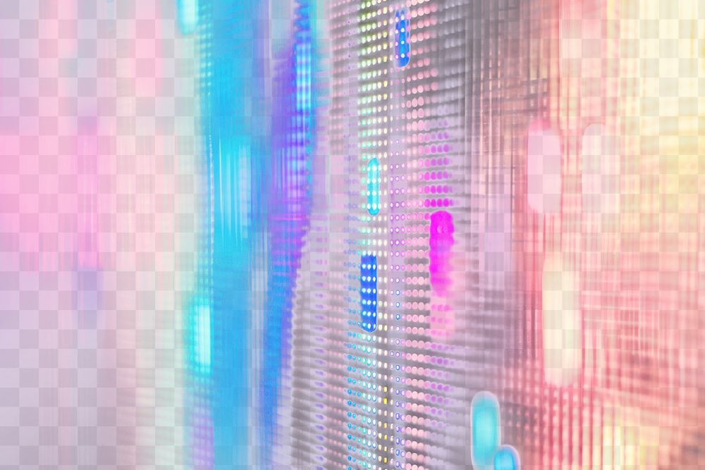 Vibrant abstract digital light display | Free PNG - rawpixel