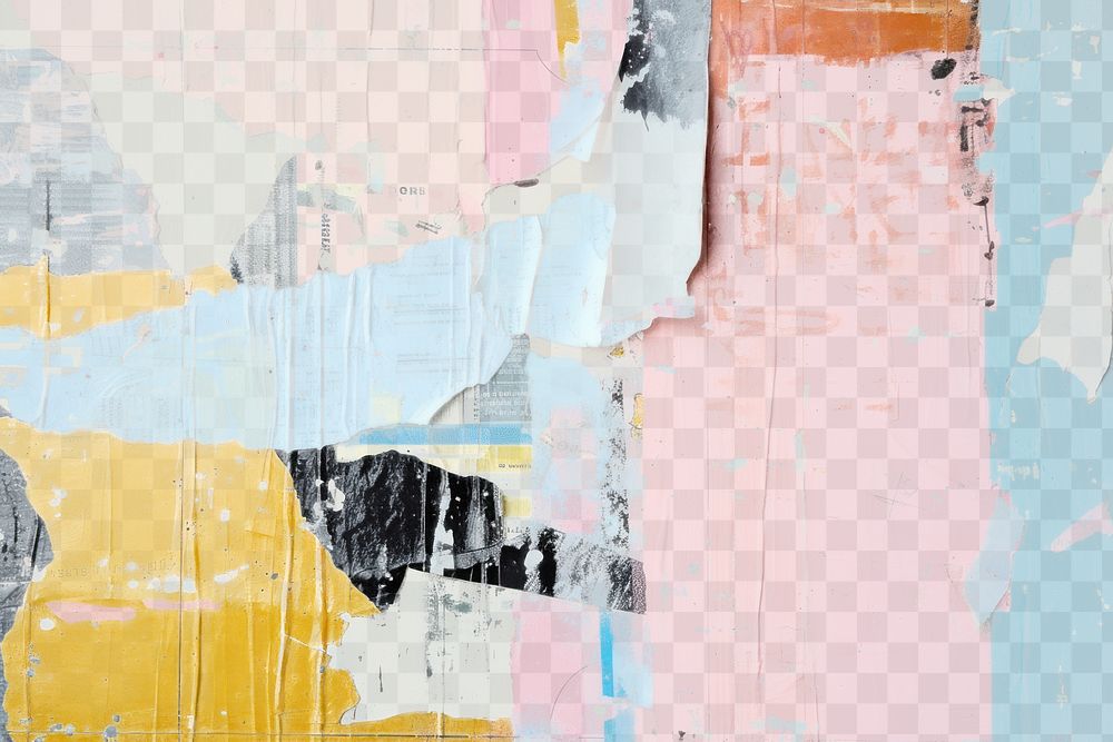 Colorful torn paper abstract png | Free PNG - rawpixel