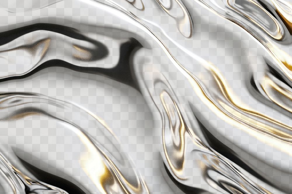 Liquid metal abstract png overlay | Free PNG - rawpixel