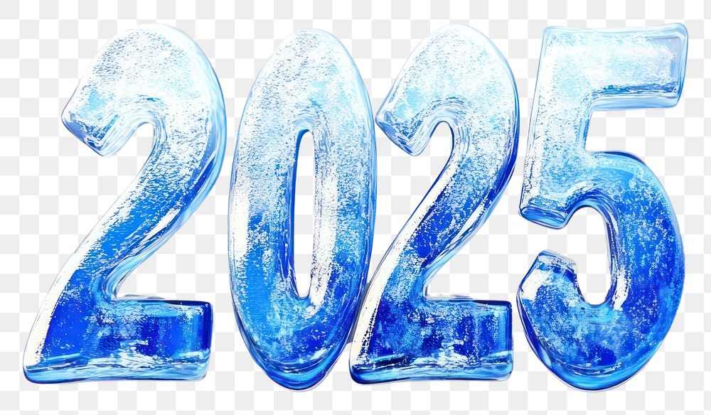 PNG Numbers text blue 2025. | Free PNG - rawpixel