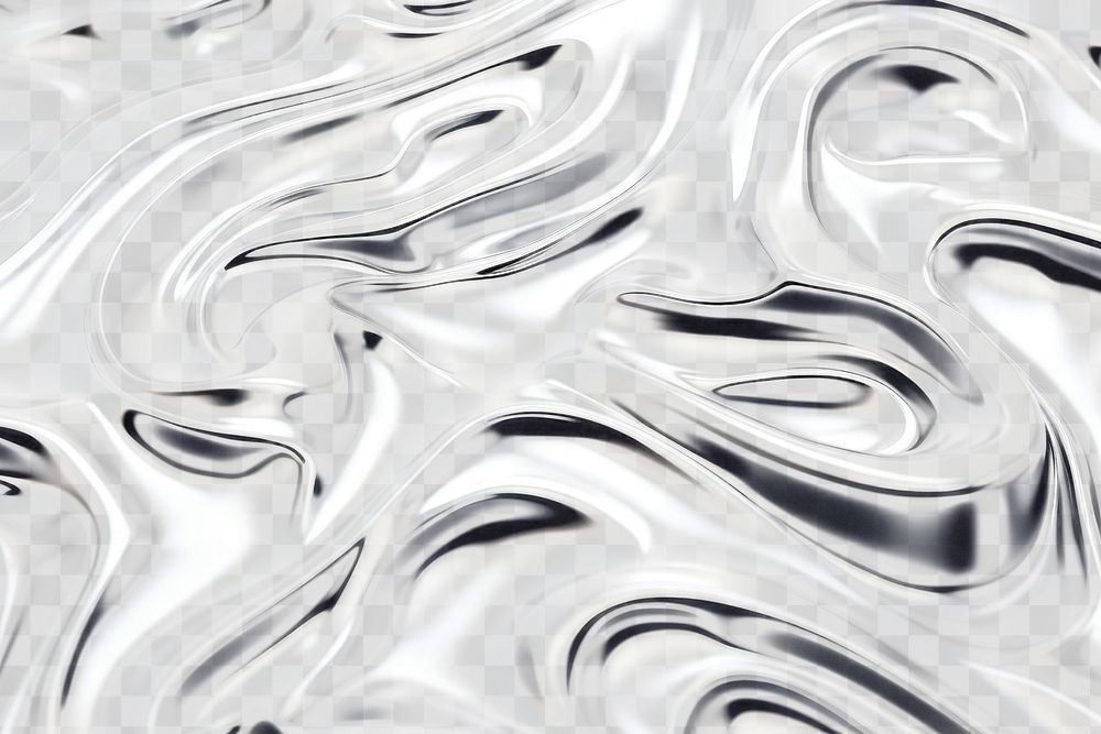 Abstract fluid metallic png overlay | Free PNG - rawpixel