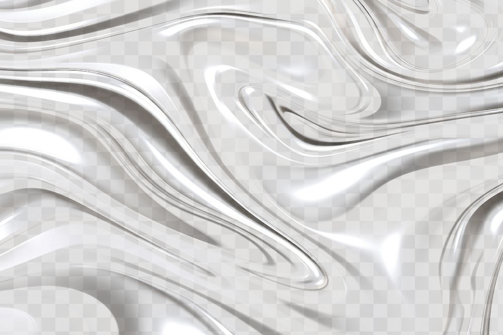 Abstract metallic liquid png overlay | Free PNG - rawpixel