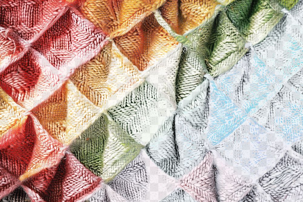 Colorful geometric pattern fabric texture | Free PNG - rawpixel