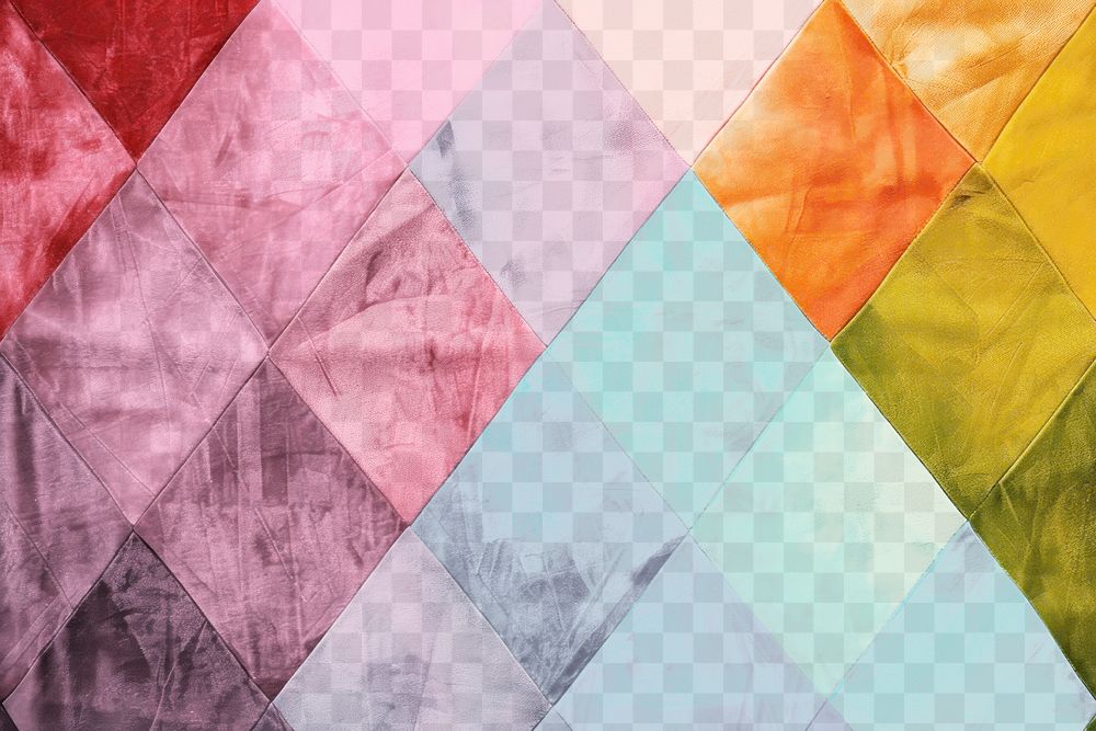 Vibrant geometric colorful abstract fabric | Free PNG - rawpixel