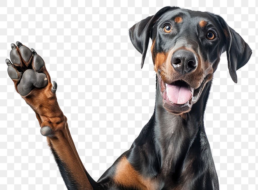 PNG Dog smiling waving camera | Free PNG - rawpixel