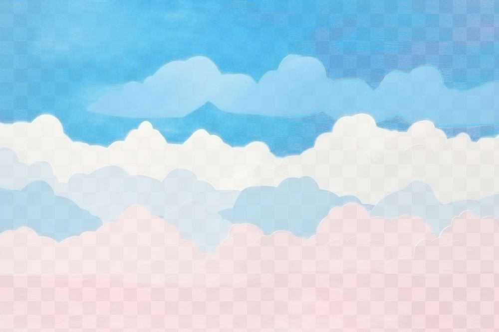 PNG Sky backgrounds abstract painting. | Free PNG - rawpixel