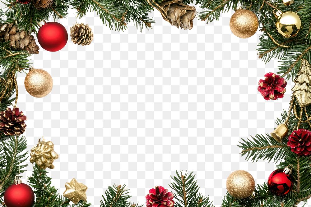 Christmas PNG Frame Transparent Images | Free Photos, PNG Stickers ...