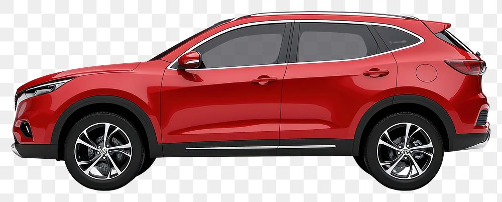 PNG Red suv car automobile | Premium PNG - rawpixel