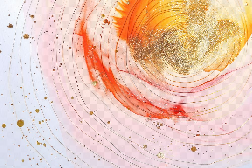 Vibrant abstract watercolor png paint | Free PNG - rawpixel